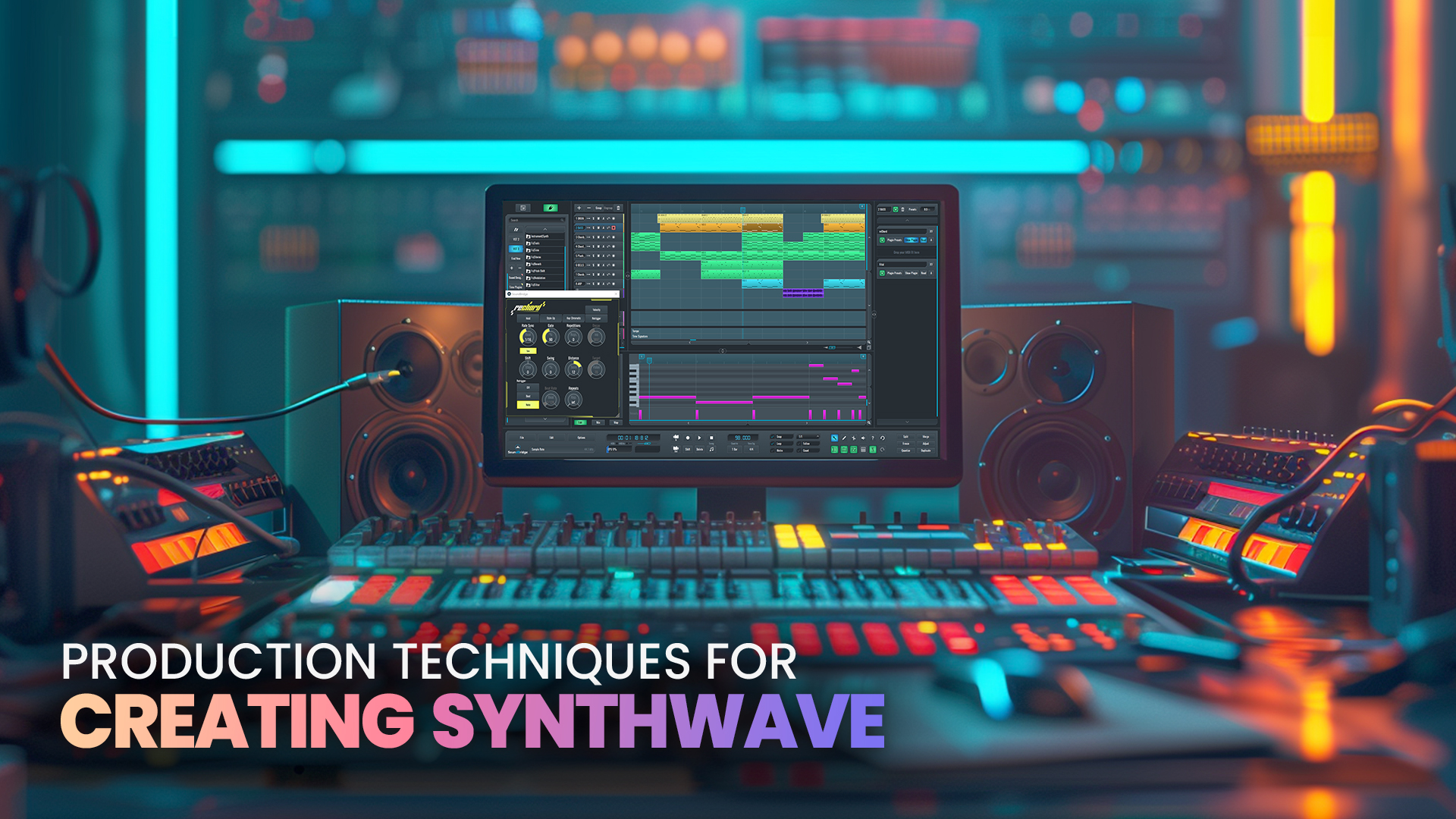 Production Techniques for Creating Synthwave